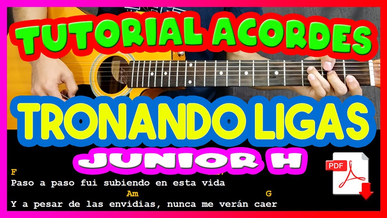 [TUTORIAL] Tronando Ligas - Grupo Firme x Junior H - Acordes - LETRA ...