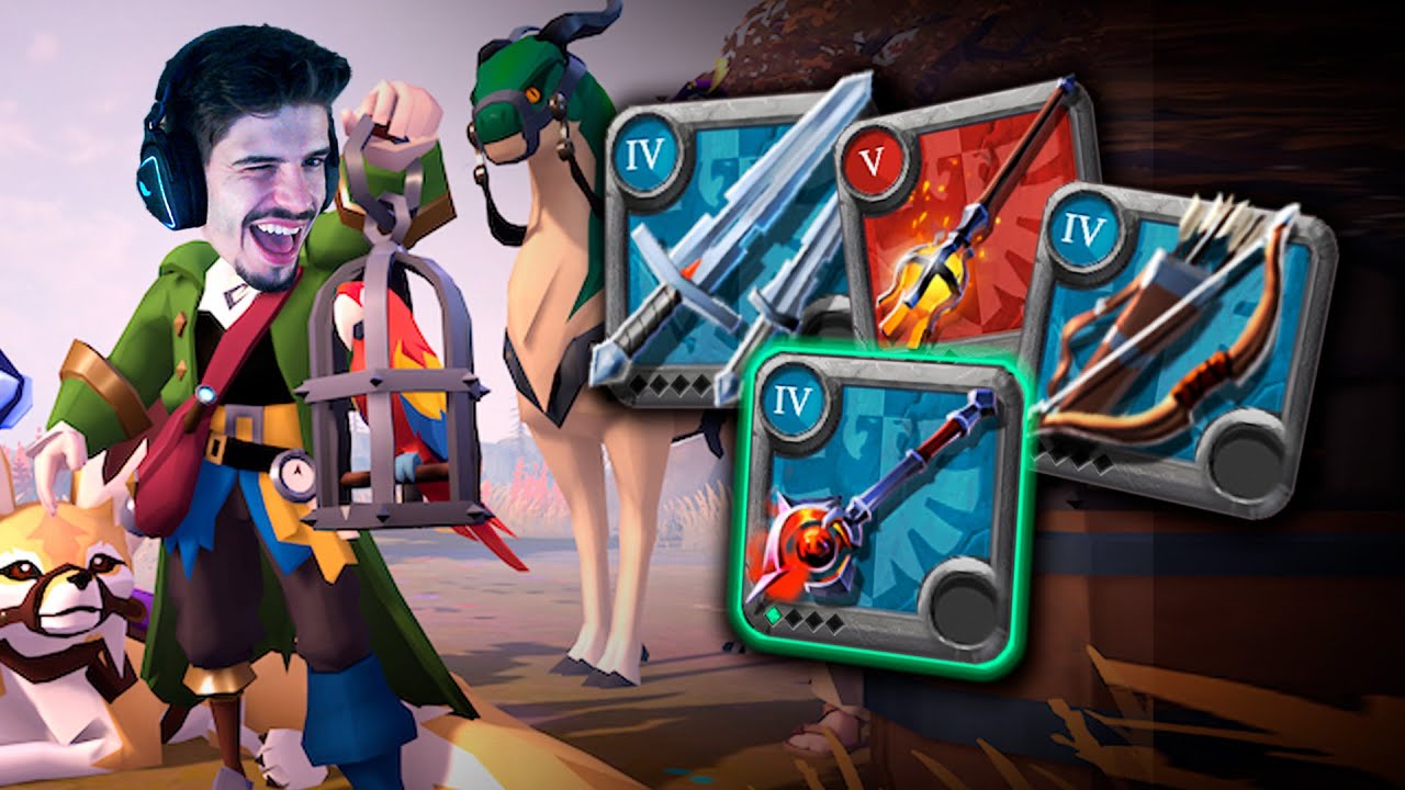 MEJORES BUILDS para EMPEZAR en 2024 🔥 Albion Online Español - YouTube