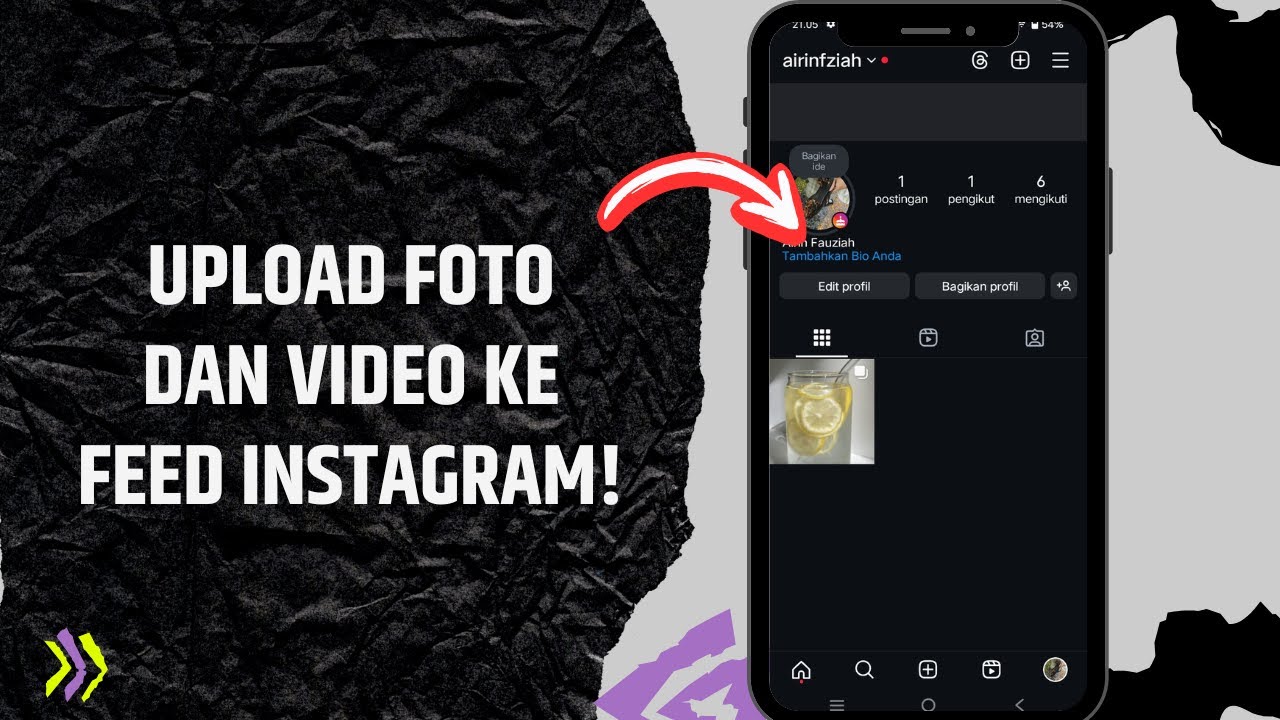 Cara Upload Foto Dan Video Di Postingan Feed Instagram Hp Vivo - YouTube