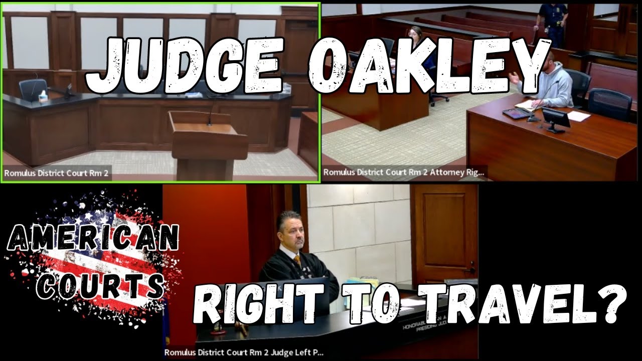 American Courts Live: Monday Sov Cit in Judge Oakley's Courtroom - YouTube