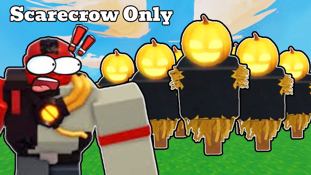 Beating TDX WITH SCARECROW ONLY!!! - YouTube