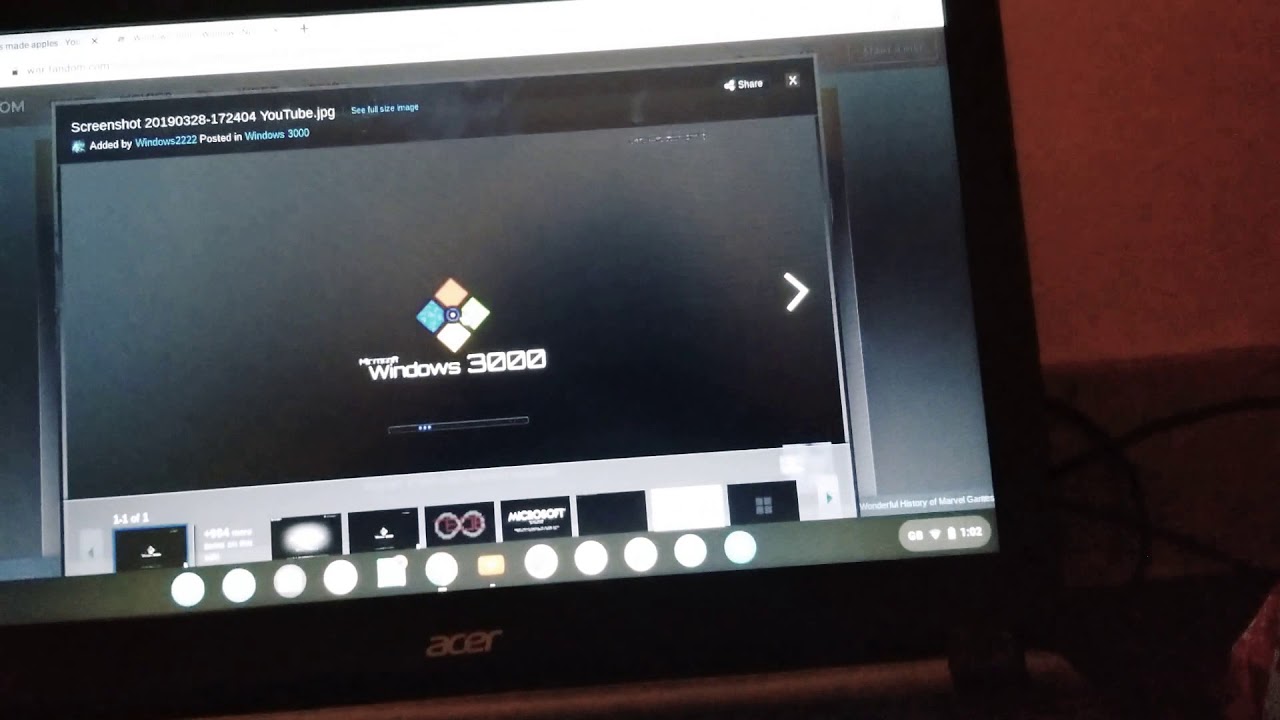 Windows 3000 desktop is look like - YouTube