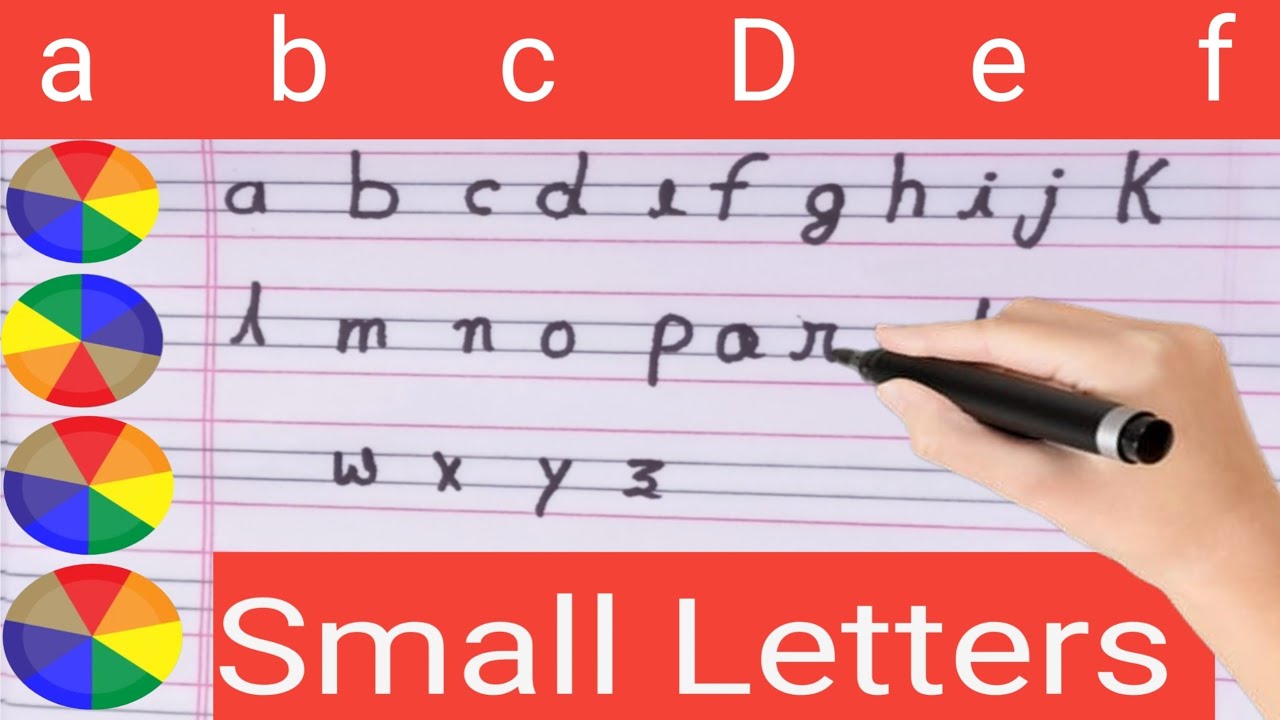 writing abcd for kids, Small Letters, abcd, songs छोटे बच्चों की पढ़ाई ...