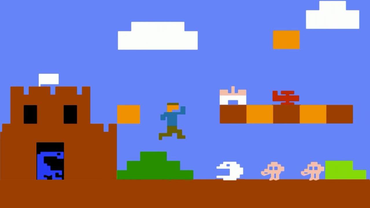 Super Mario Bros HD BUT It's Atari 2600 Version - YouTube