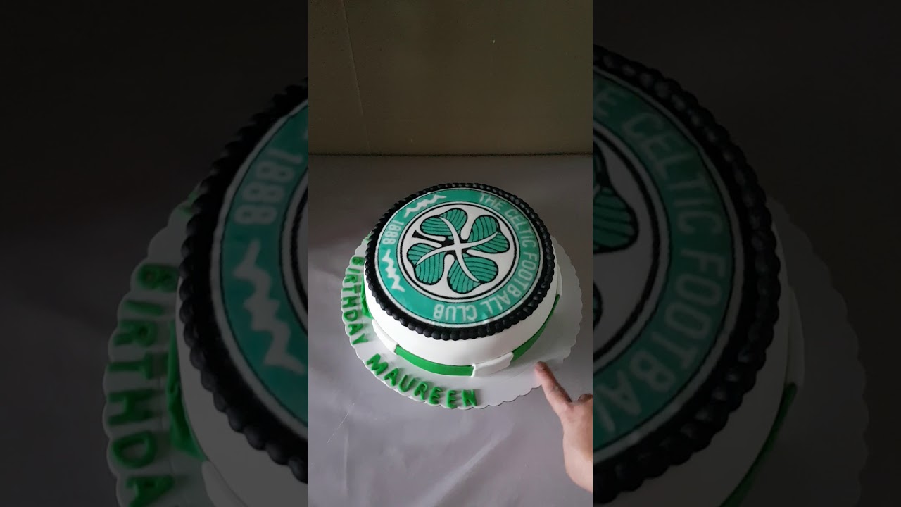 Celtic football club cake... - YouTube