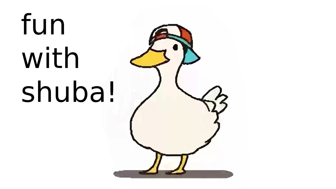 Shuba duck has a fun time! - YouTube