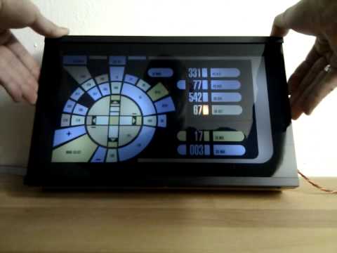 LCARS console II (behind the scenes) - YouTube