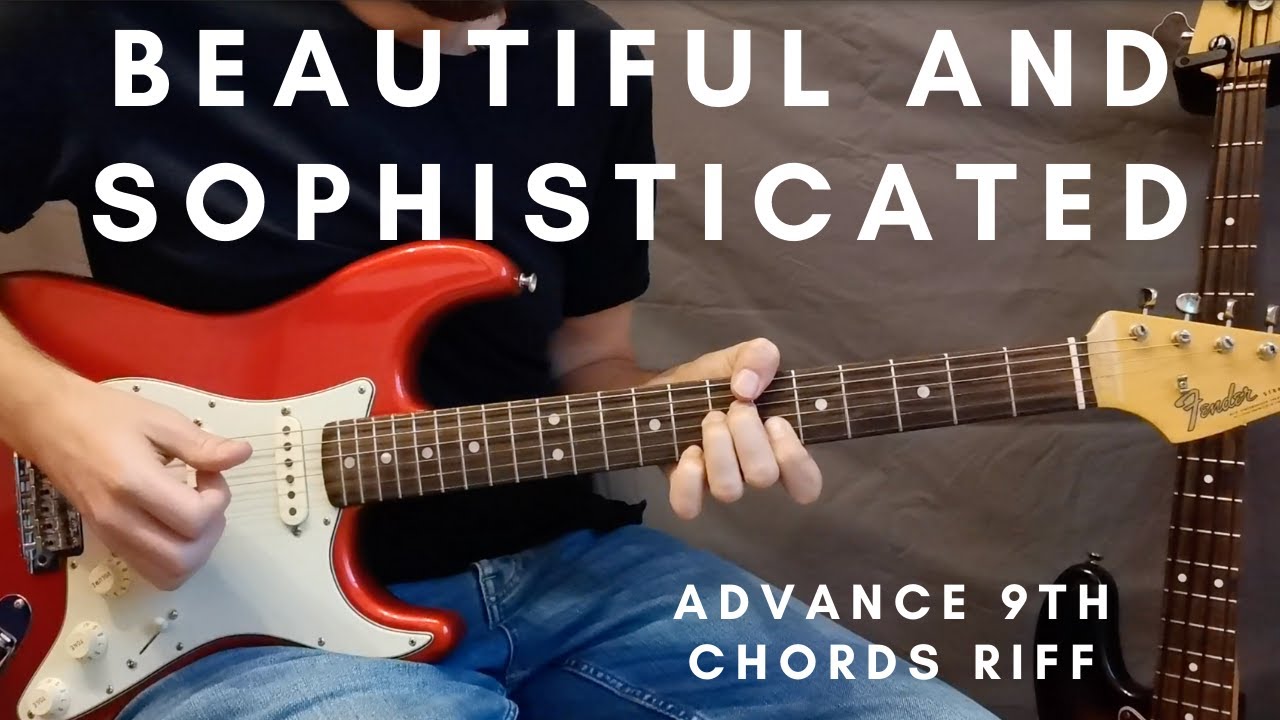 Extended Harmony 9ths Chords Riff (with Thumb over the top) - YouTube