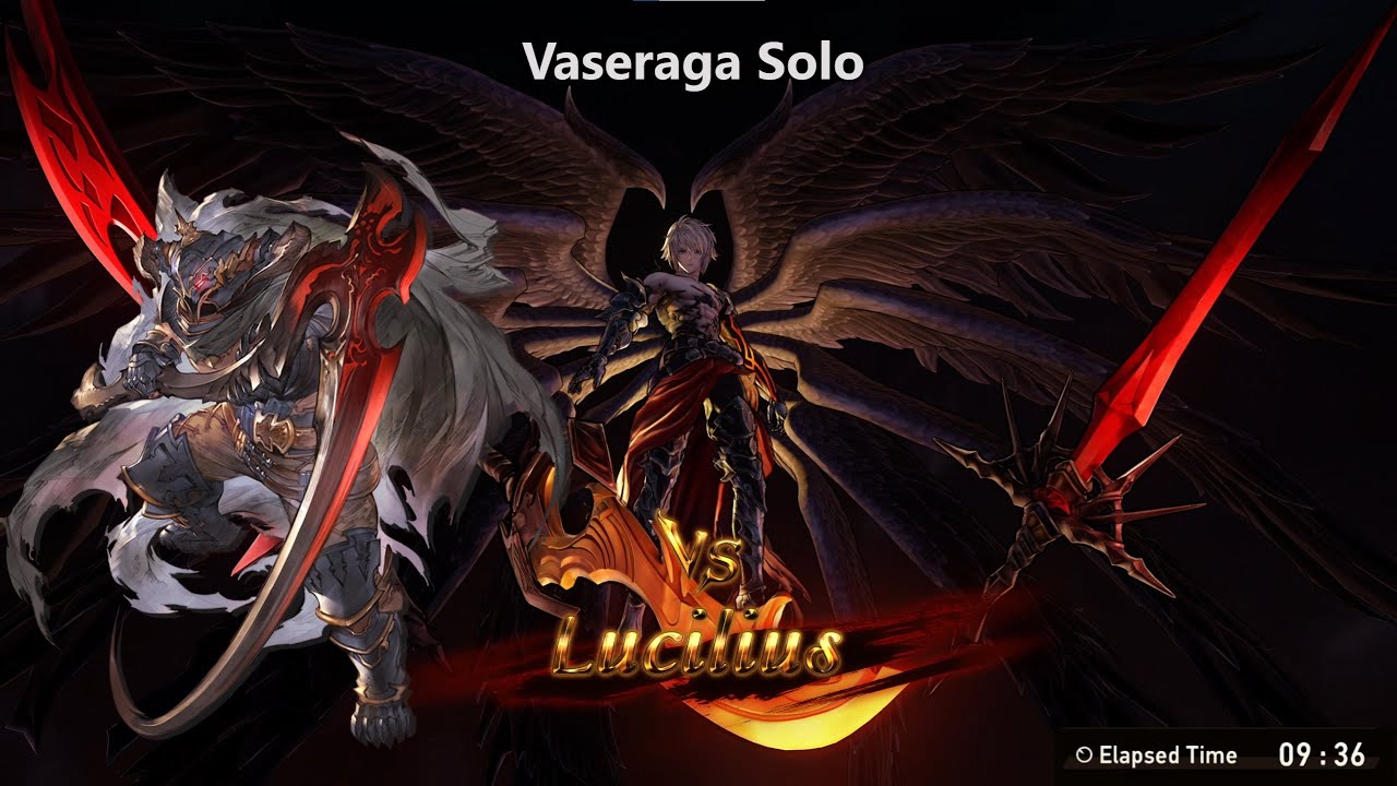 Granblue Fantasy Relink - Lucilius Raid - Vaseraga Solo (9:36) - YouTube