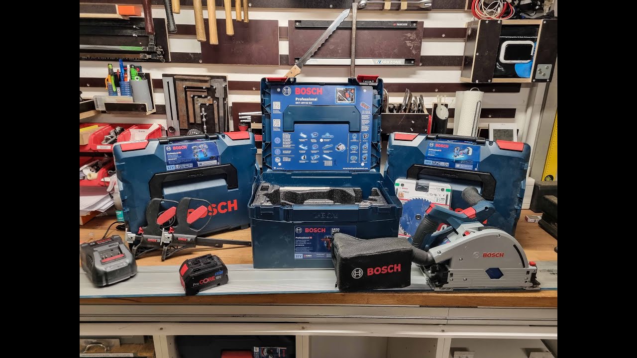 Bosch BITURBO Test GKT 18V-52 GC - YouTube