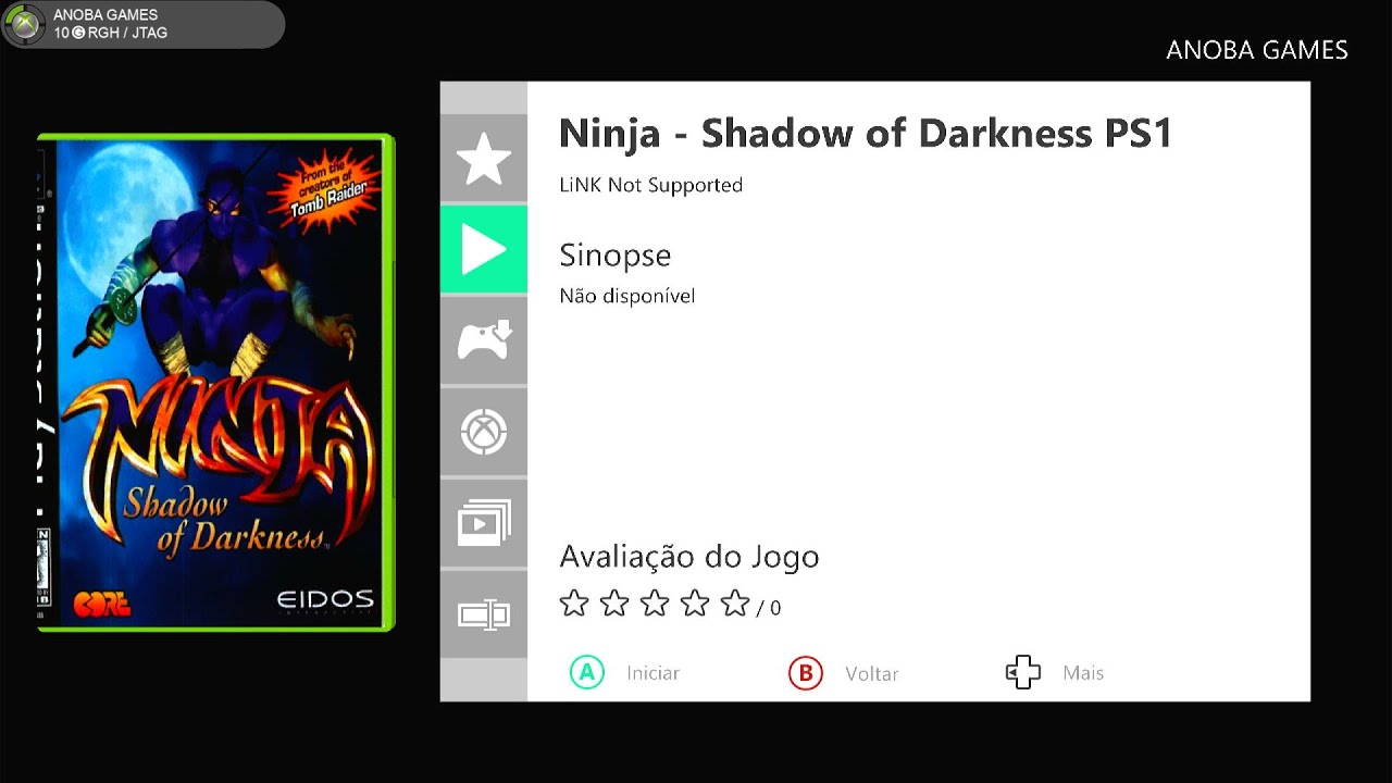 Ninja: Shadow of Darkness de PS1 (Xbox 360) - YouTube