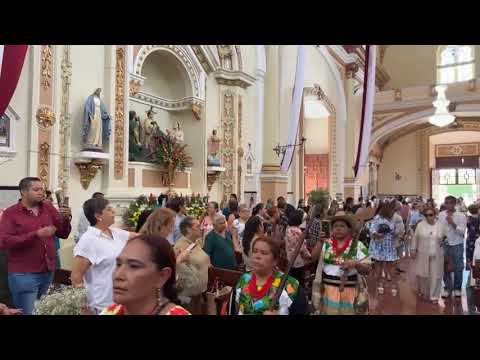 Canta misa Pbro José Maria Ochoa Mora originario de Sahuayo Michoacán ...