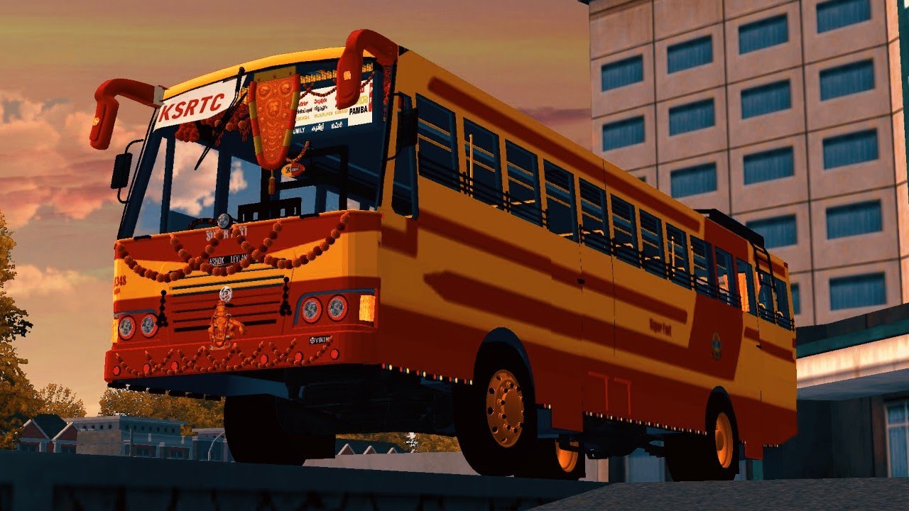 🔴UPCOMING NEW SABARIMALA KSRTC MODIFIED BUS MOD FOR BUSSID | BY ...