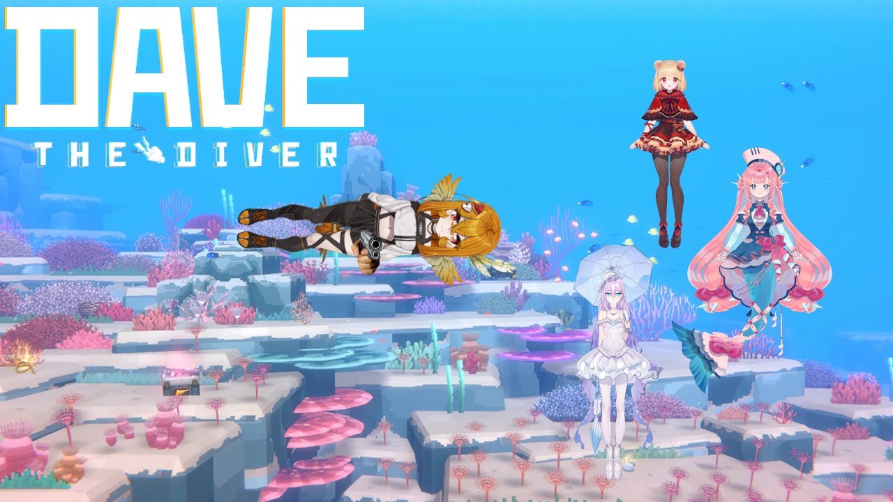 【DAVE THE DIVER】 Mermaids pog 【Vtuber】 - YouTube