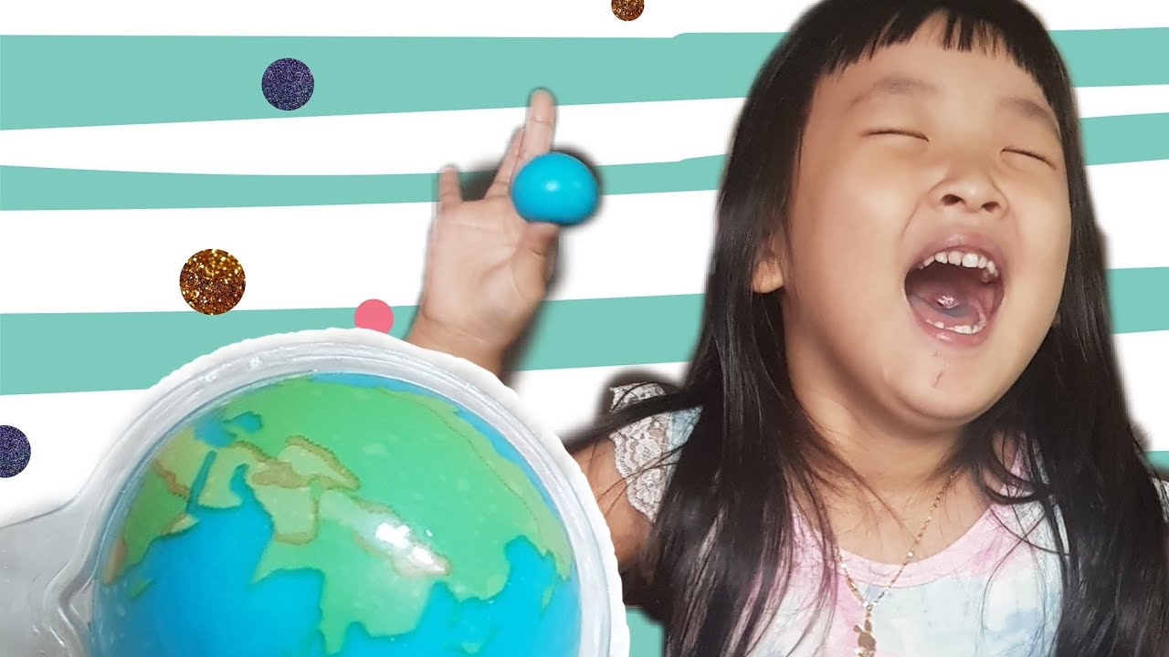 지구젤리를 먹어봤어요. 가람아 지구젤리는 무슨맛이야? Earth jelly - YouTube
