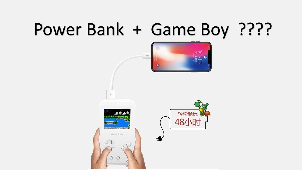 Power Bank + Game Boy= XGO Games Power - YouTube