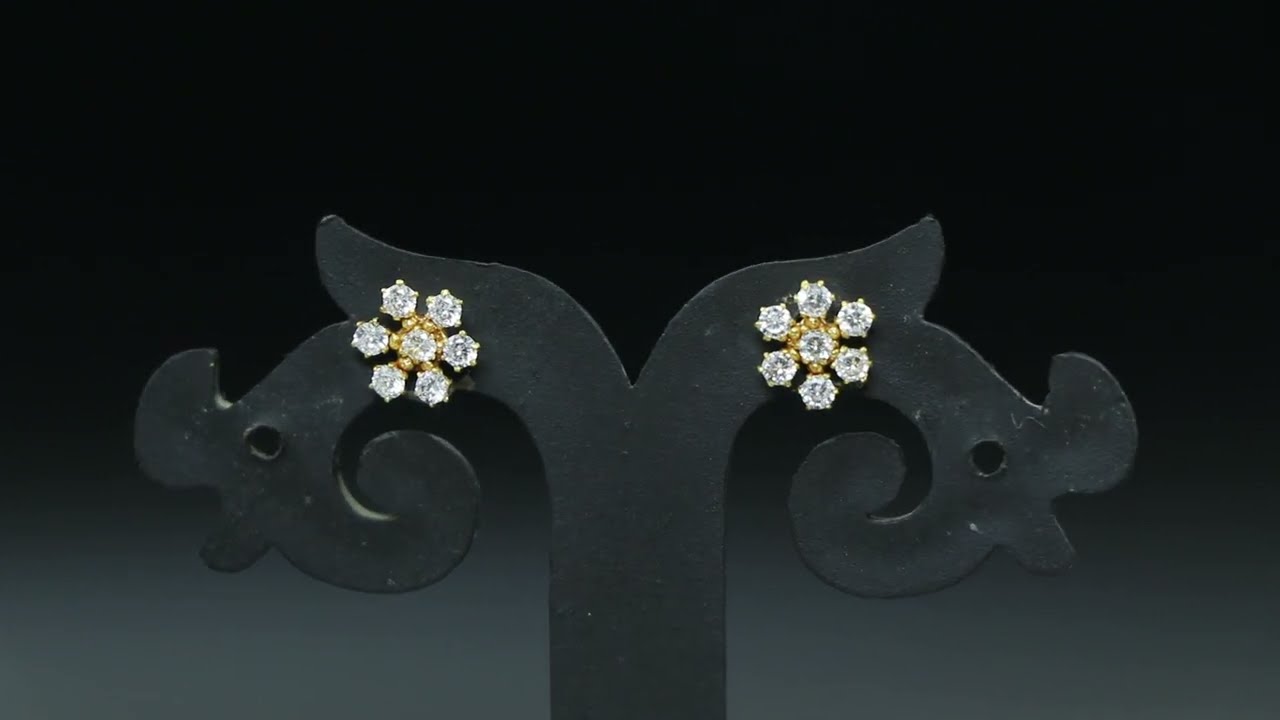 Turning Gold Ring into Gold Earrings Design | 24K Gold Jewellery Making ...