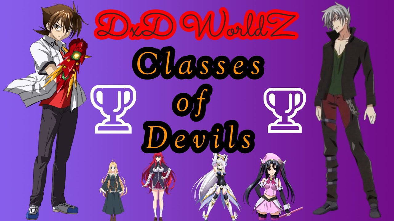 Different Ranks of Devils | Division of Devils into Classes | DxD ...