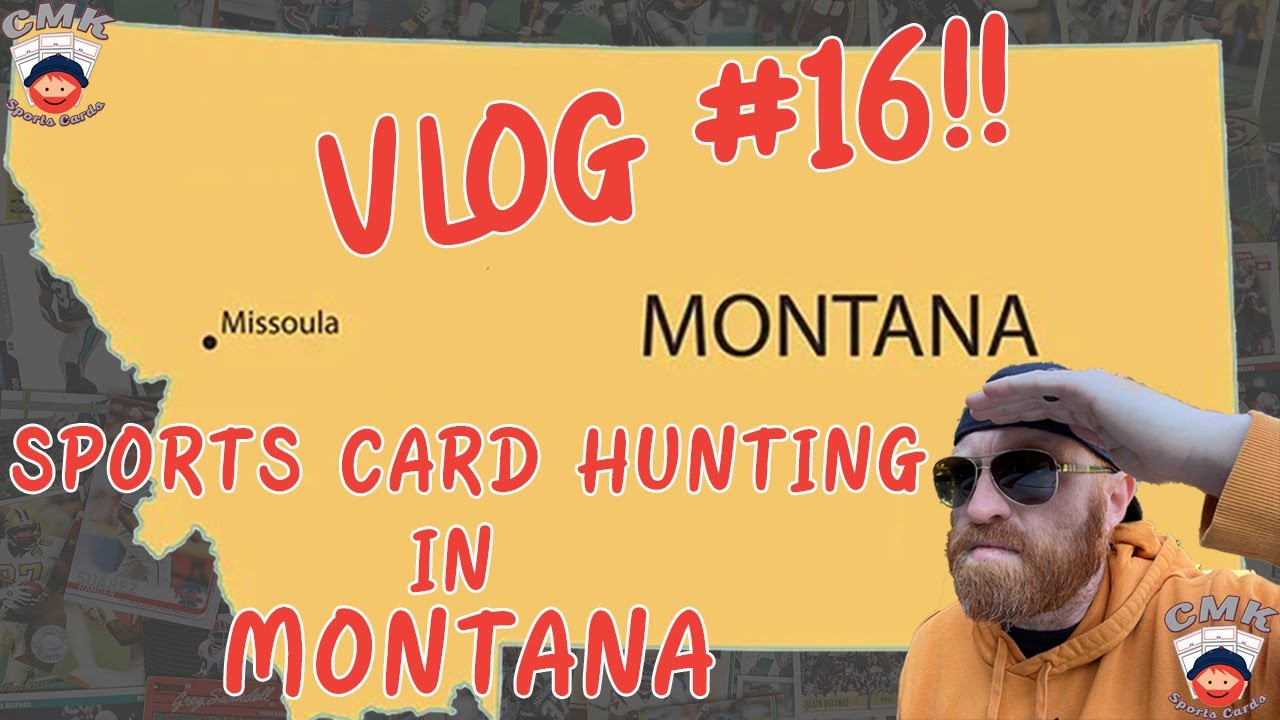 VLOG #16 - HUNTING FOR SPORTS CARDS IN MONTANA!? - YouTube