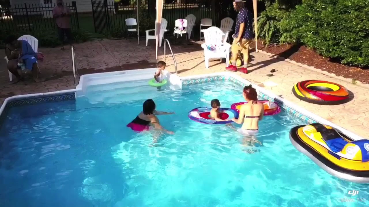 Seydric and Keisha's Pool Party 2017 - YouTube