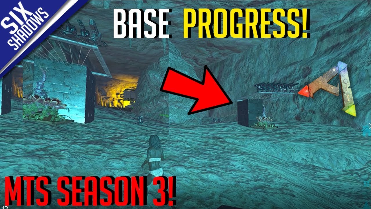 EARLY BASE PROGRESS! | MTS 4-Man PvP Servers! - Ark: Survival Evolved ...