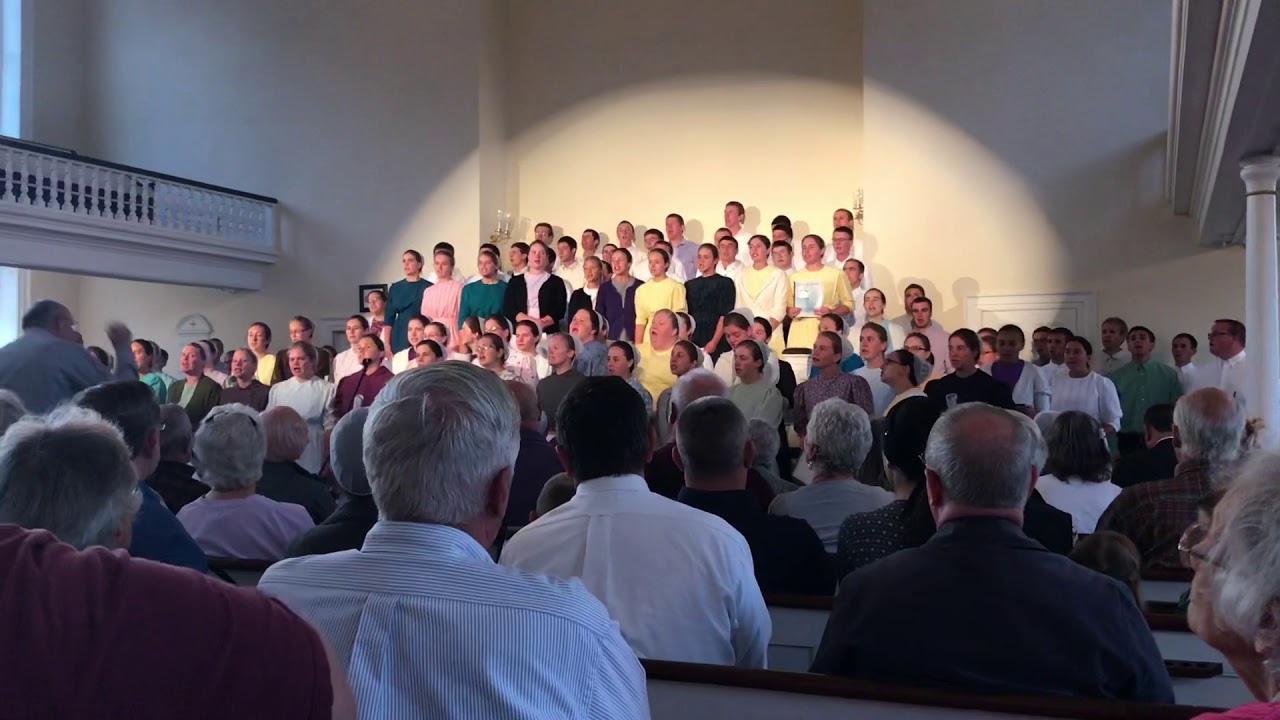 Amish mennonite choir part 1 - YouTube