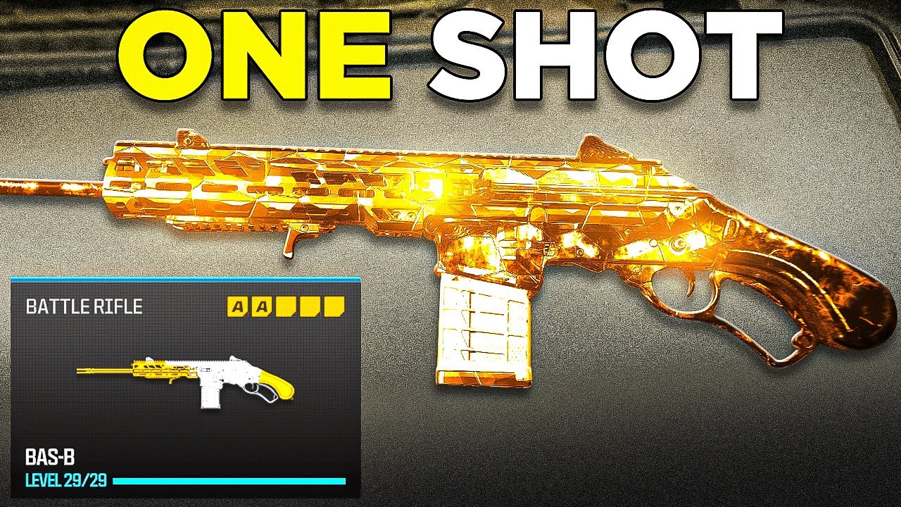 NEW *ONE SHOT* BAS B CONVERSION KIT in MW3! 😍 (Best BAS B Class Setup ...