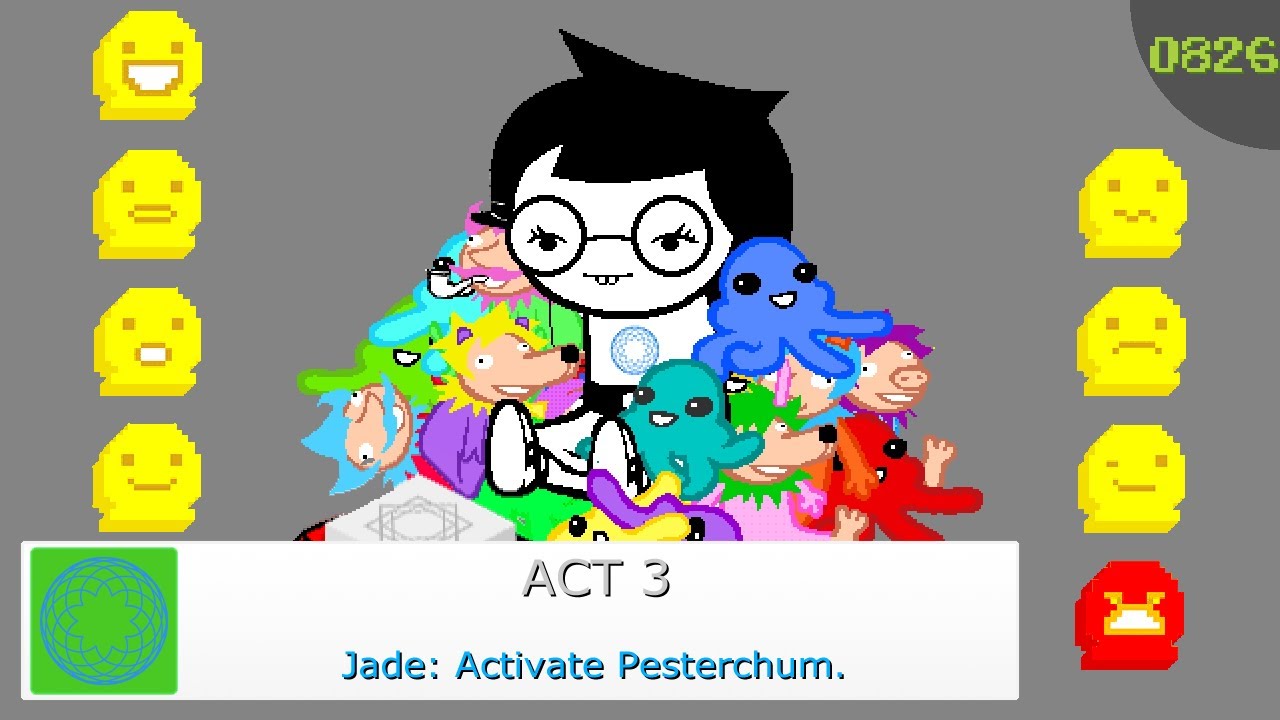 HS Archived - A3 / 0826 - Jade: Activate Pesterchum. - YouTube