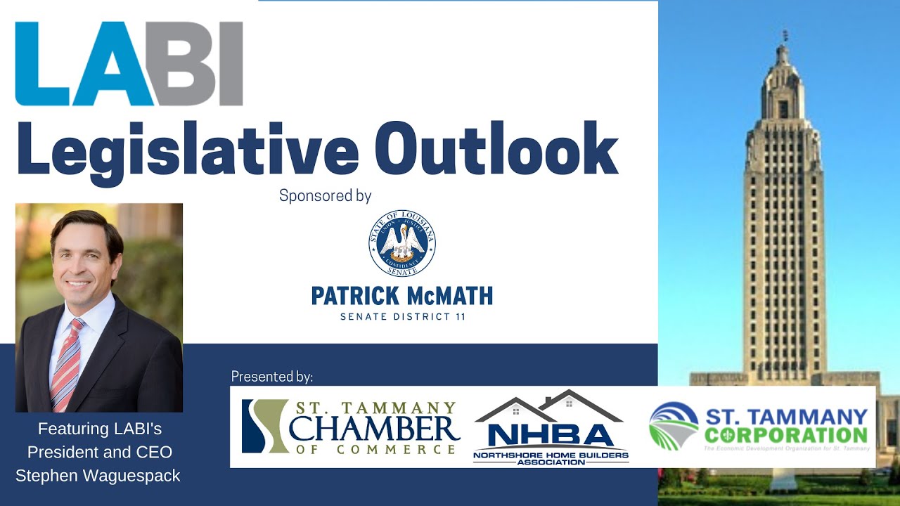 LABI's Legislative Outlook - YouTube
