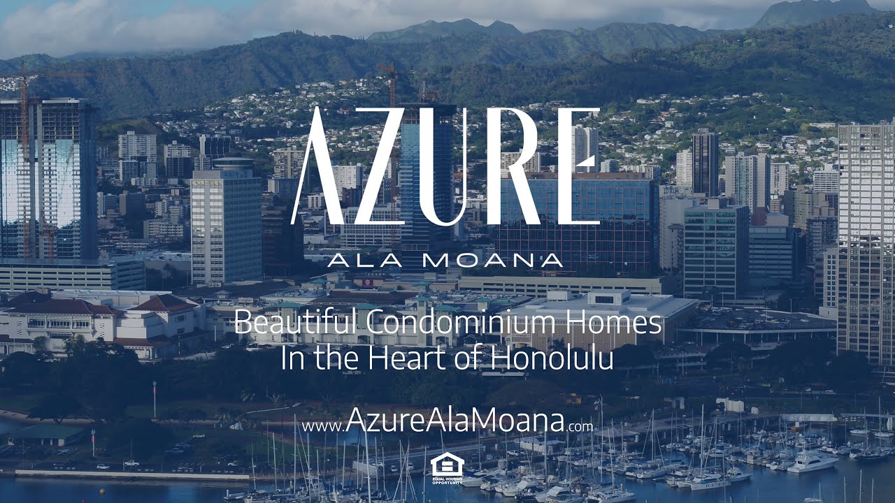 The Heart Of Honolulu As Seen From Azure Ala Moana - YouTube