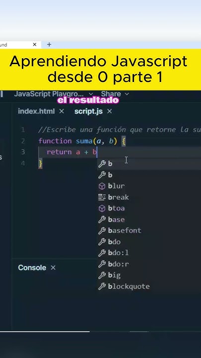 Curso De Javascript Desde 0 Parte 1 Javascript Javascriptdom Tutorial Javascript3 Webdesign