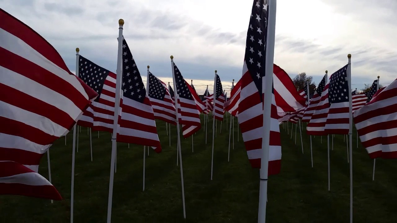 1000 Flags of Honor - YouTube