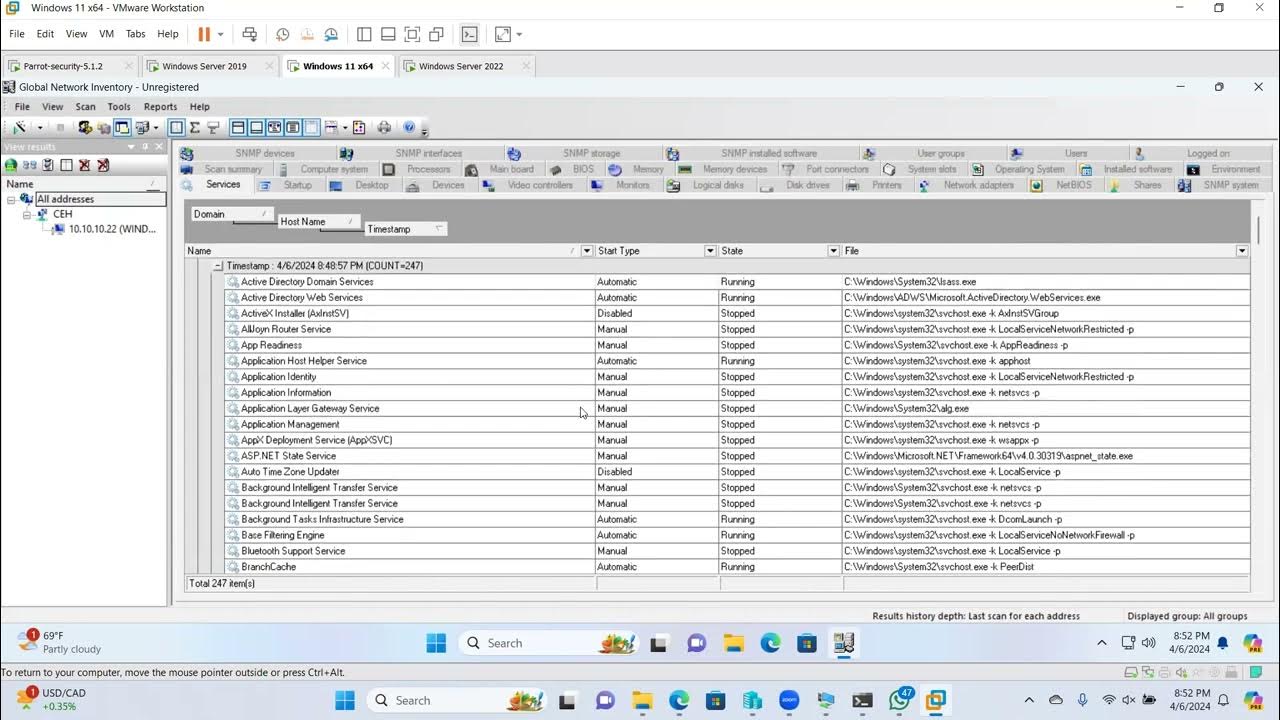 Enumeration information using Global Network Inventory - YouTube