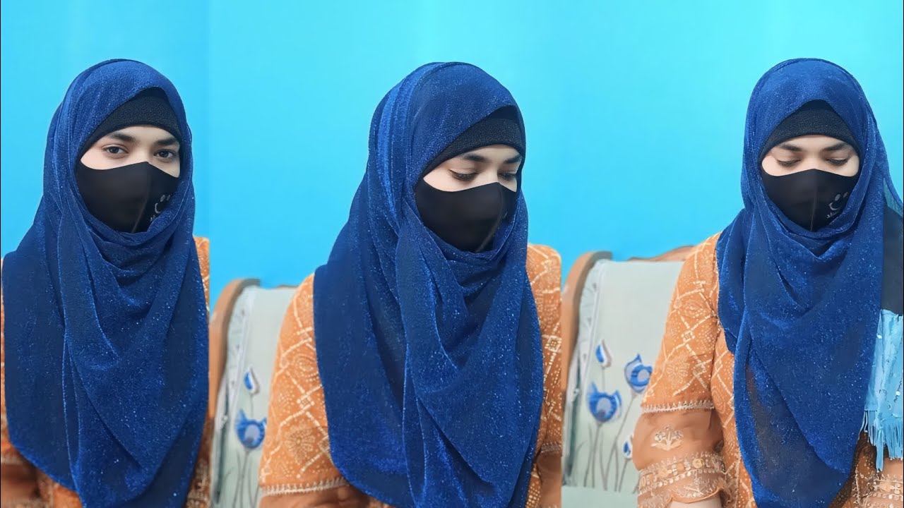 Beautiful hijab tutorial 😍 saniyashole || super easy|| Hijab Tutorial ...