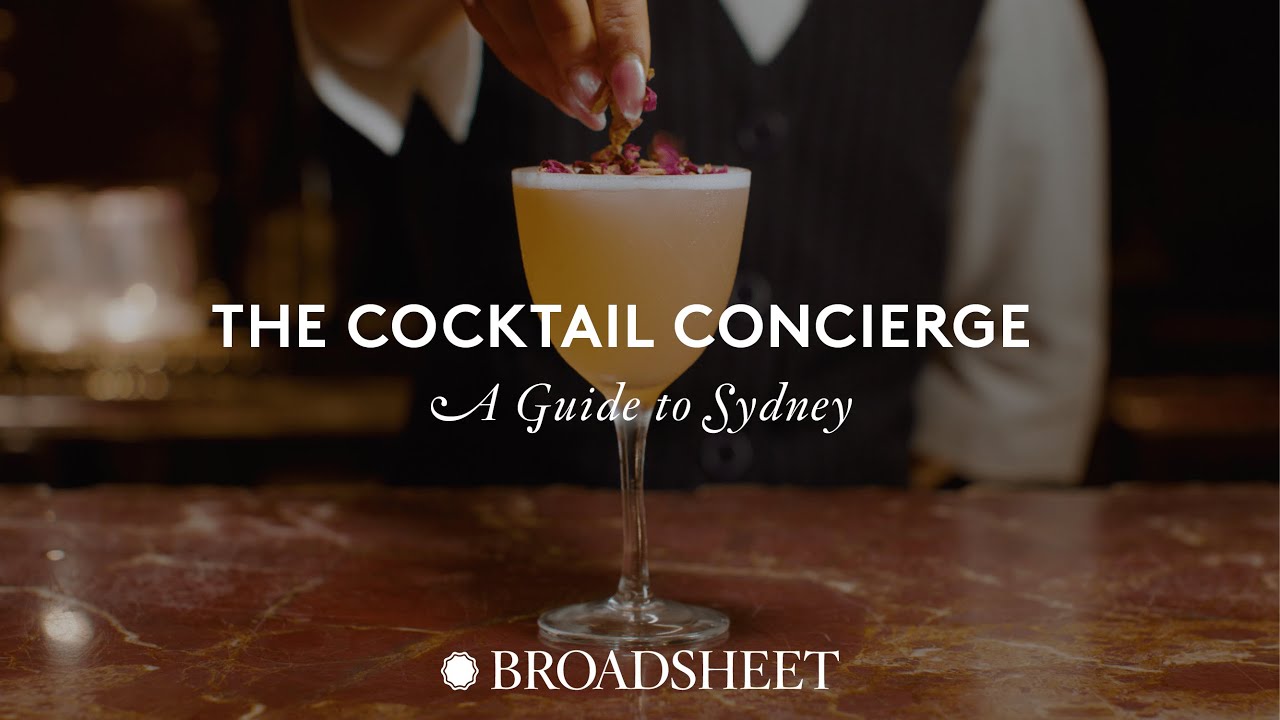 The Cocktail Concierge: A Guide to Sydney - YouTube