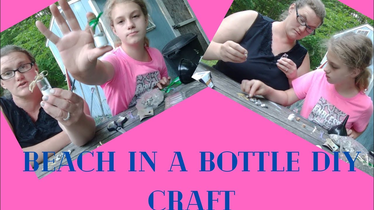 Beach in a Bottle DIY Craft/ItsM3Mariska - YouTube