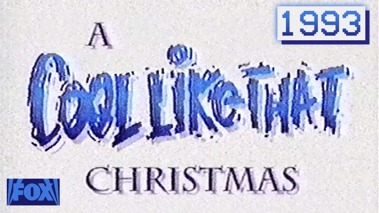 A Cool Like That Christmas | 1993 FOX Full Special with Original ...