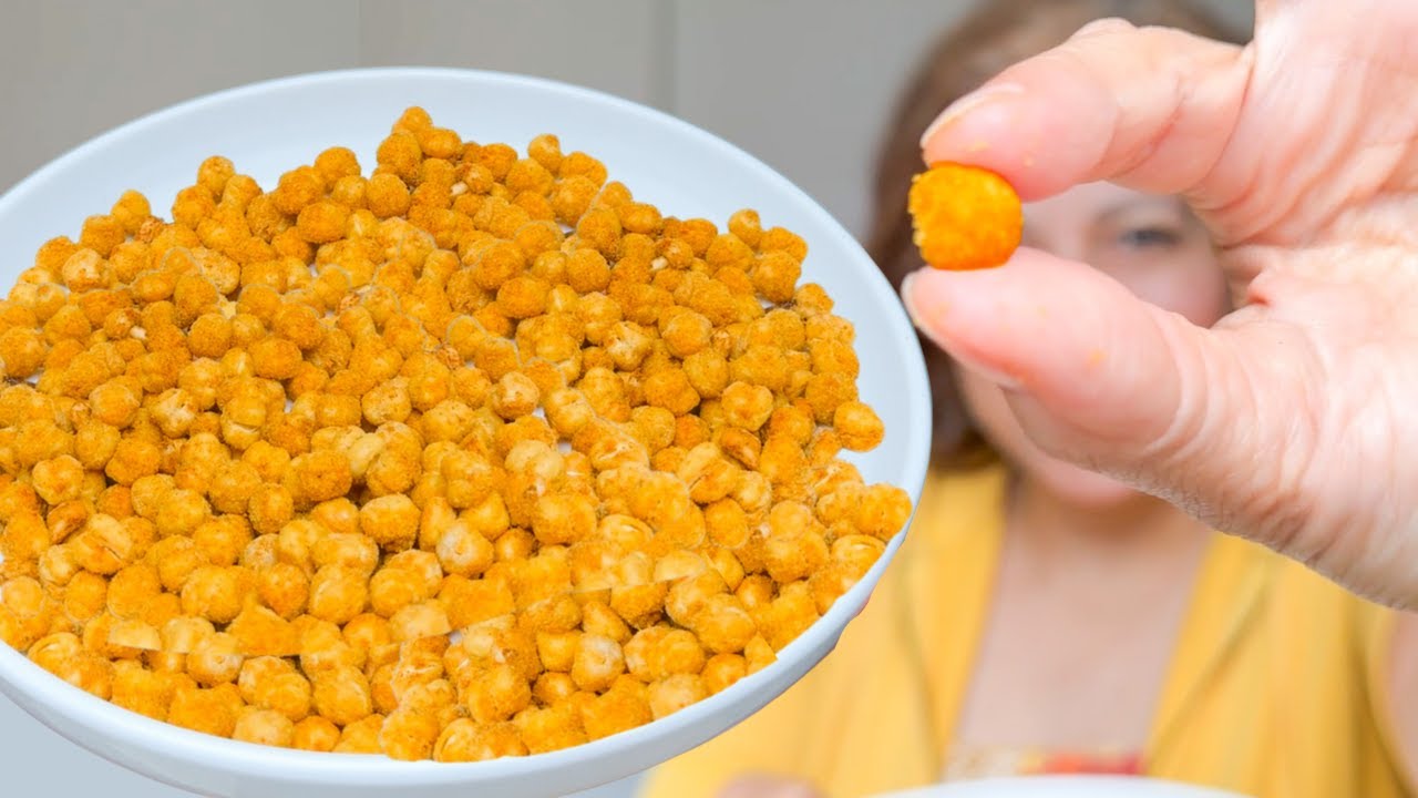 Can One Can of Chickpeas REALLY Satisfy a CHEETO Craving? - YouTube