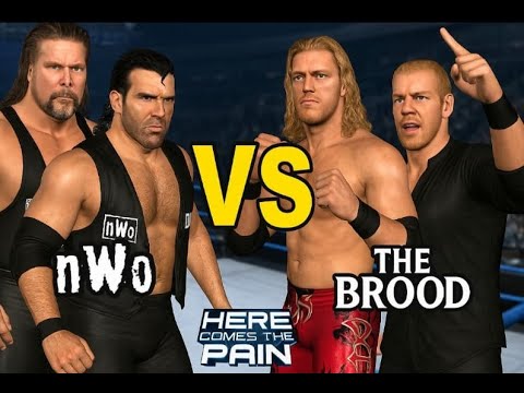 NWO (Scott Hall&Kevin Nash) VS Edge & Christian #herecomesthepain - YouTube