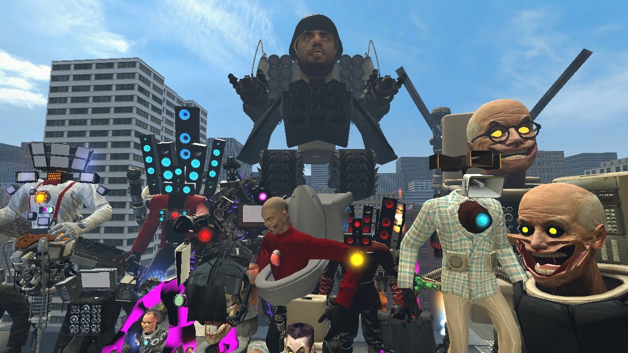 HOT EVOLUTION OF MULTIVERSE TITAN CAMERA MAN, SPEAKER MAN AND TV MAN IN ...