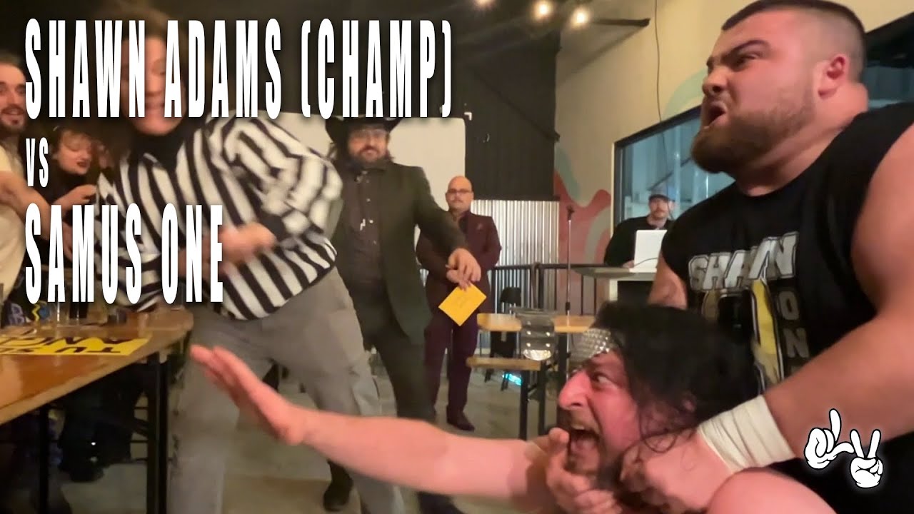 SHAWN ADAMS (CHAMPION) VS SAMUS ONE - Lutteville Championship Match ...