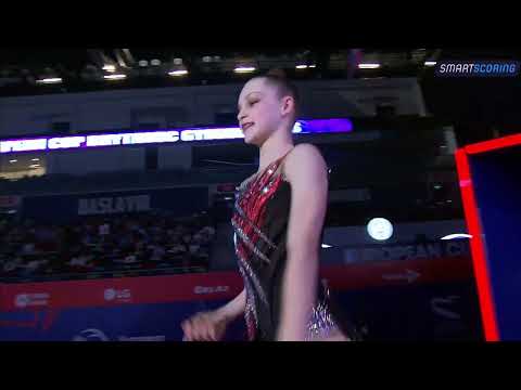 SUMKIN Meital Maayan (ISR) RIBBON AA 31,25 - European Cup 2024 - YouTube