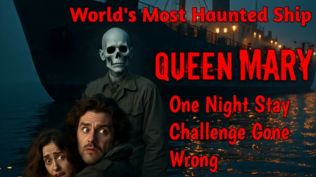 🚢 They Spent the Night in the Most Haunted Ship "QUEEN MARY" Horror ...
