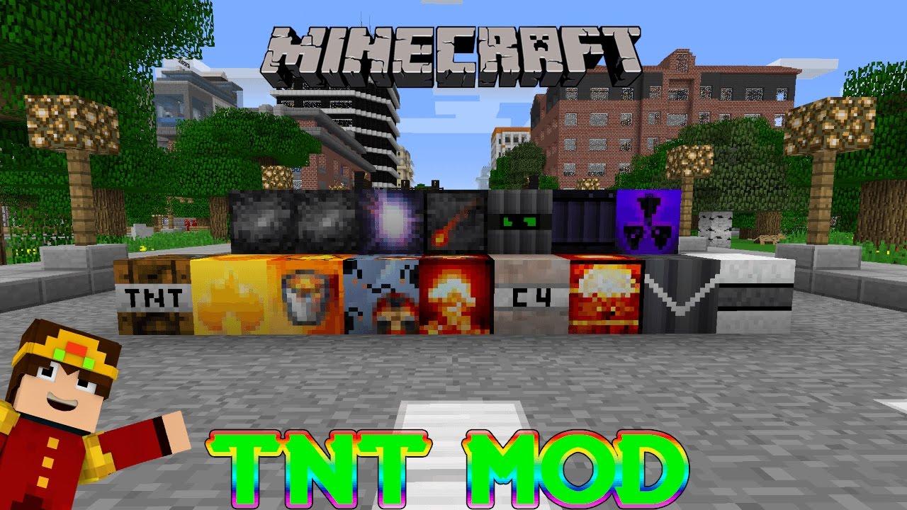 TNT MOD !!! (New Epic TNTS, Epic Explosions, And More) | Minecraft Mod ...
