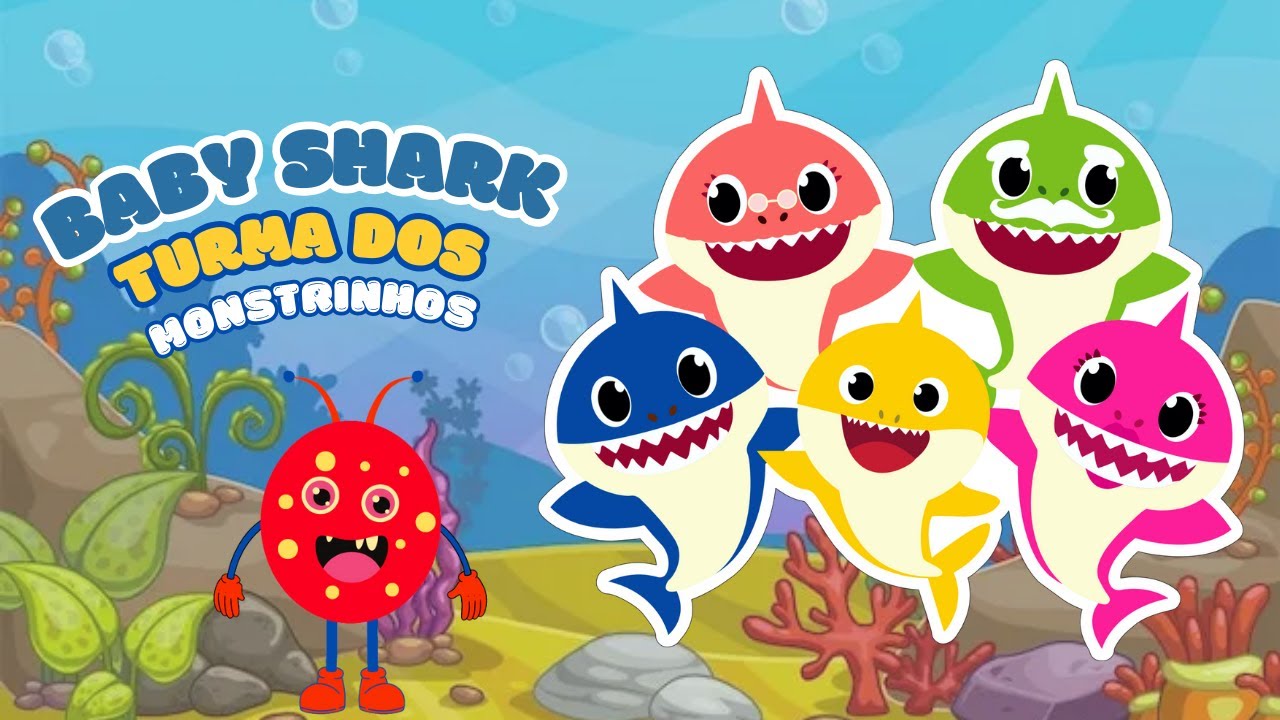 Baby shark song | baby shark do do do song | Bebê tubarão # ...