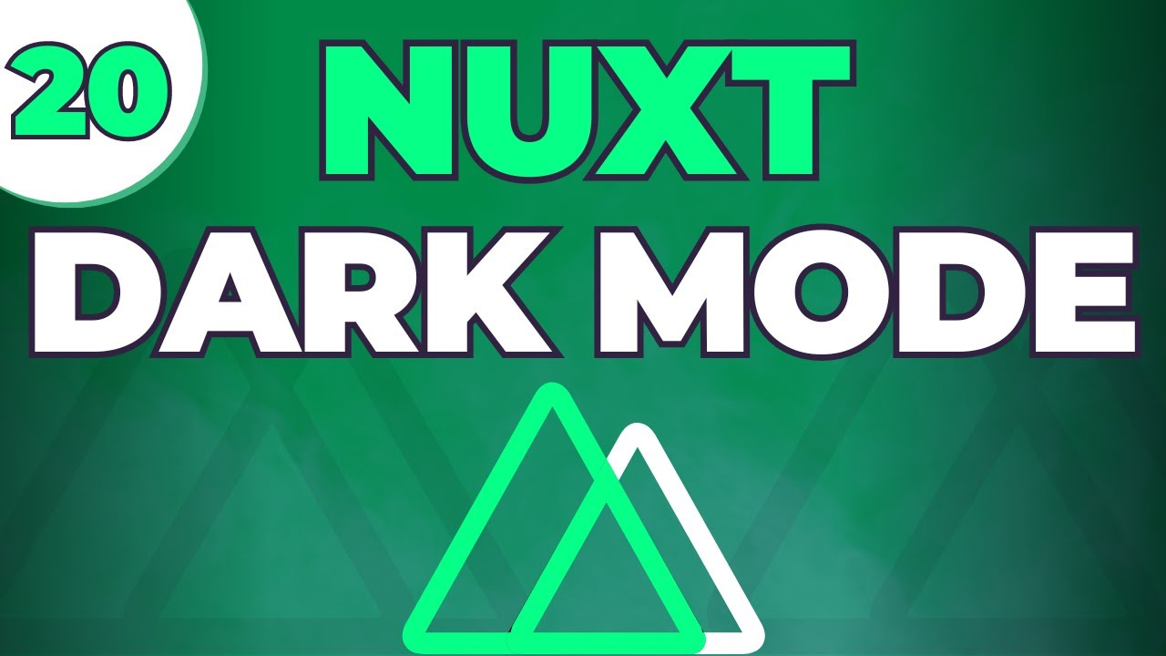 🌙 Nuxt: Implementando Dark Mode Fácil – Aula 20 - YouTube