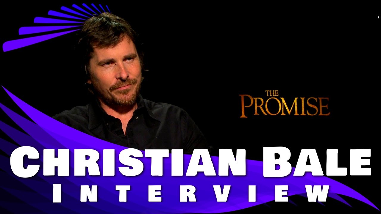 THE PROMISE - Christian Bale Interview - YouTube