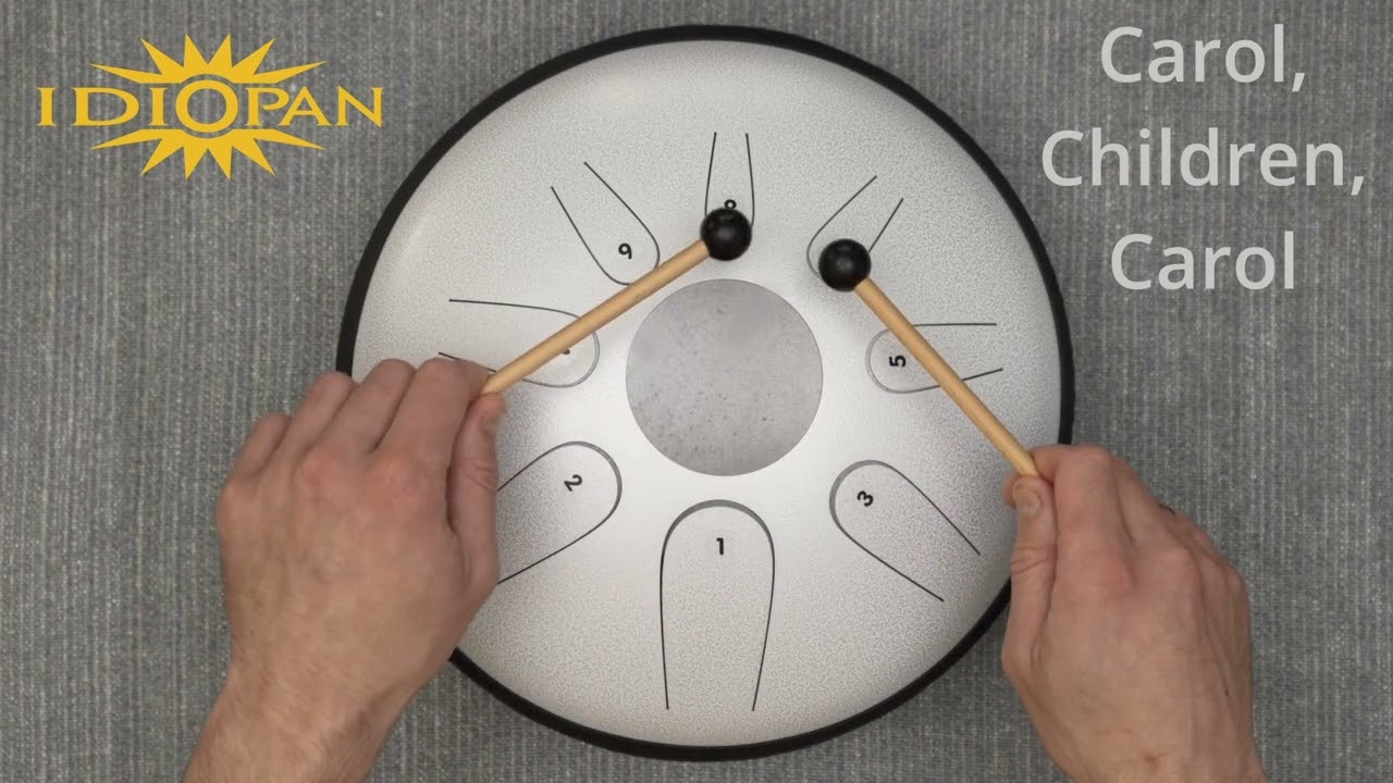 How To Play Carol, Children, Carol on Idiopan Steel Tongue Drums - YouTube