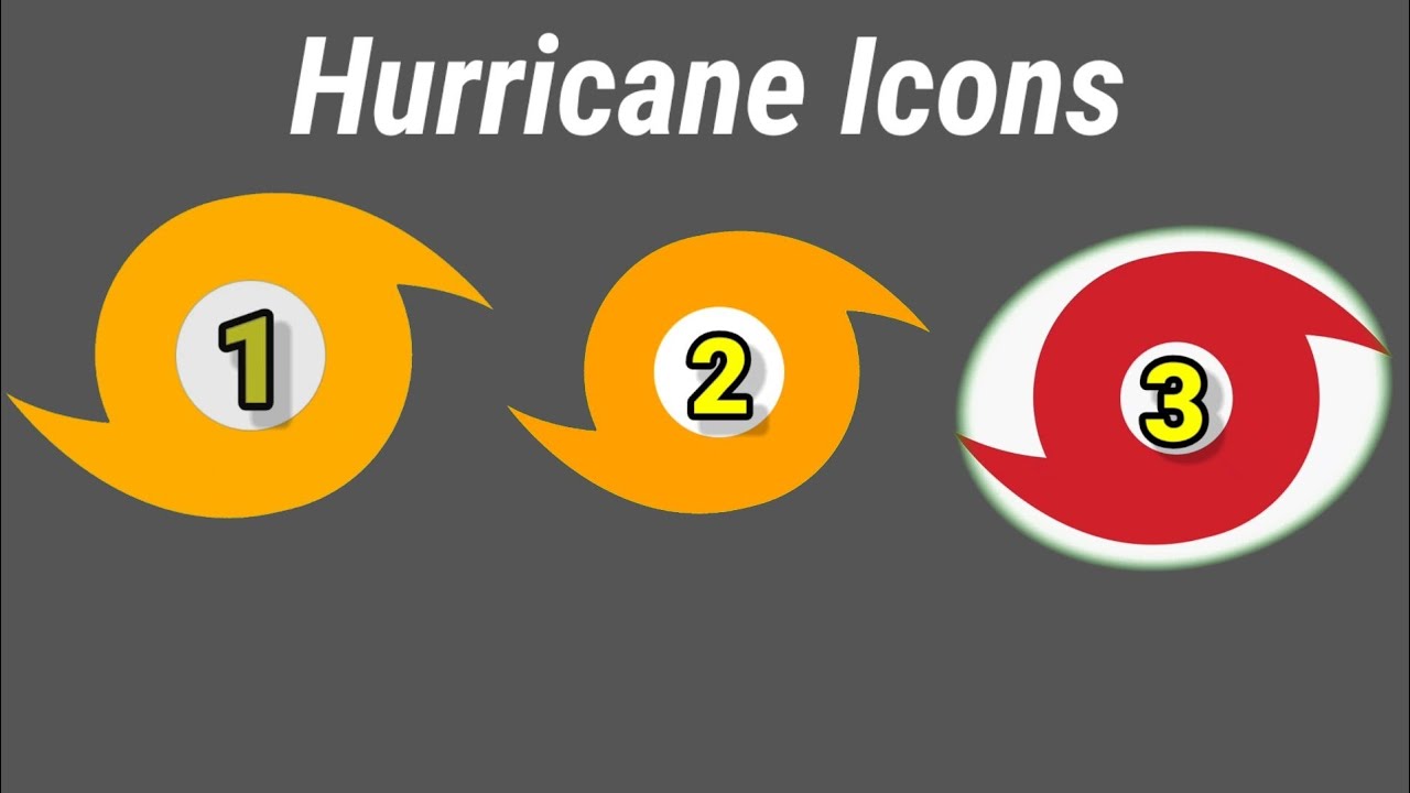 Hurricane Icons - YouTube