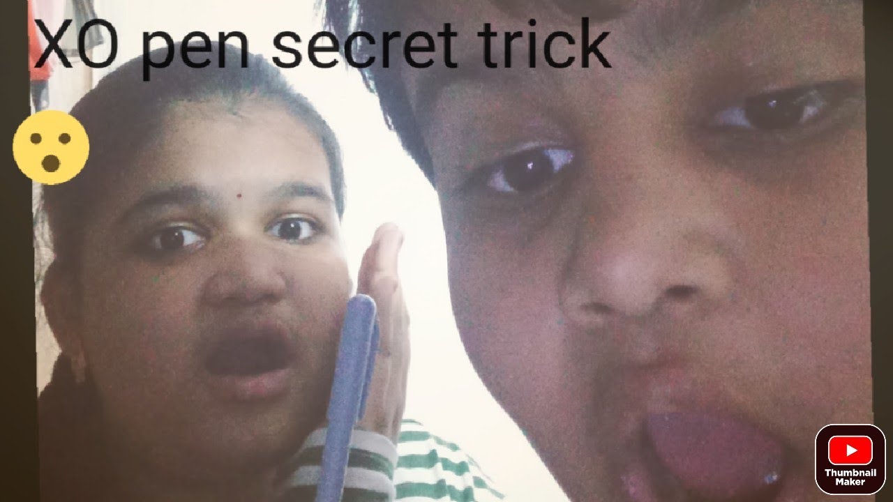 XO pen secret trick - YouTube